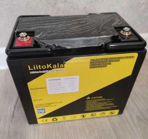 Аккумулятор lifepo4 12v 50 ah для эхолота