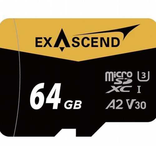 Карта памяти Exascend microsdxc Catalyst 64GB