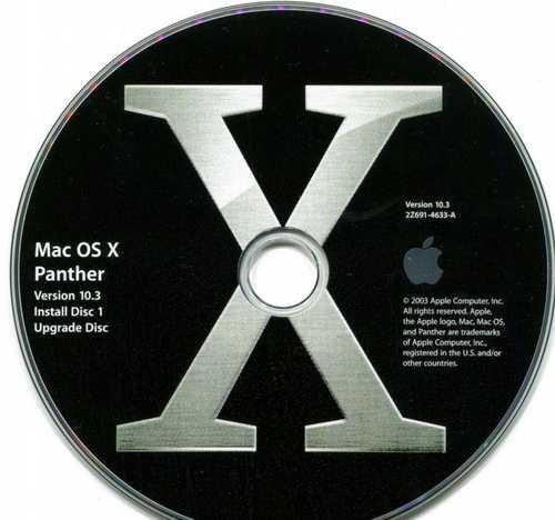 Mac os x panther 10.3