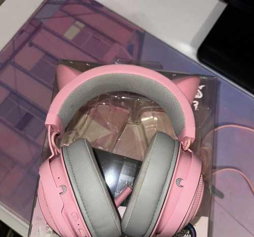 Игровые наушники Razer Kraken Kitty Edition