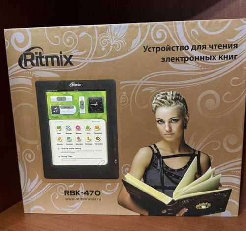 Электронная книга ritmix