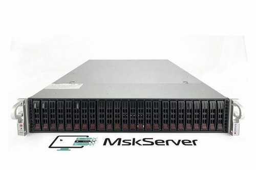 Сервер Supermicro 2028R-E1CR24N 2x E5-2699v4 256Gb