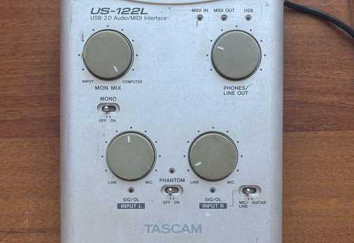 Звуковая карта tascam us-122l