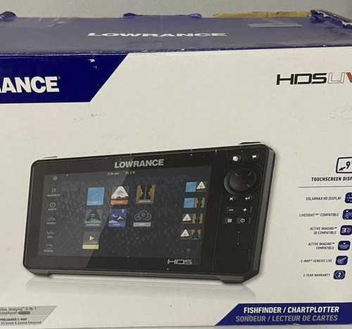 Эхолот lowrance hds 9 live 3in1