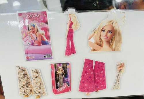 Магниты с изображением кукол Barbie в ассортименте