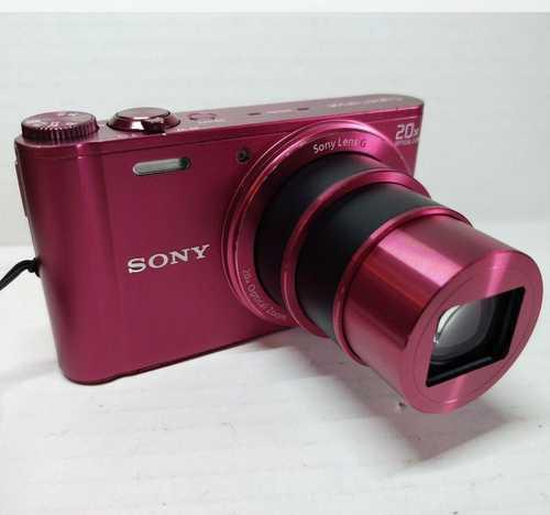 Sony Cyber-shot DSC-WX300 Pink Vintage Cam Wi-fi