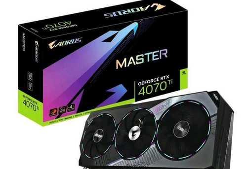 Видеокарта gigabyte rtx 4070ti aorus master