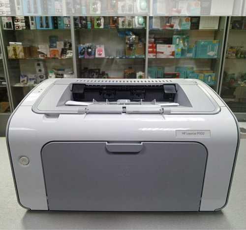 Принтер лазерный HP LaserJet Pro P1102 с картридже