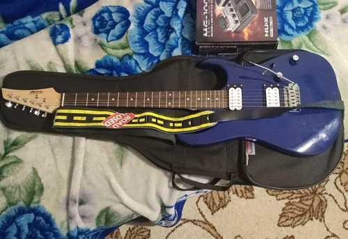 Электро гитара и гитарный процессор