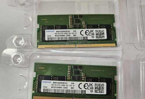 Samsung DDR5 sodimm 4800 16Gb (2x8Gb)