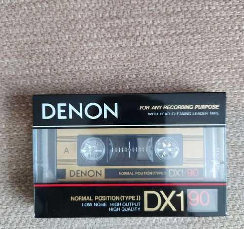 Аудиокассеты Denon dx1 90 новые 3 шт