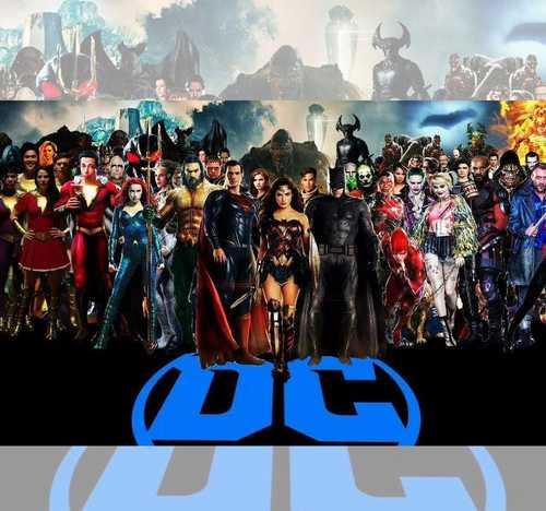 Фильмы из киновселенной DC на флешке