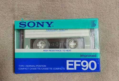 Аудиокассетa Sony EF 90 новая в упаковке