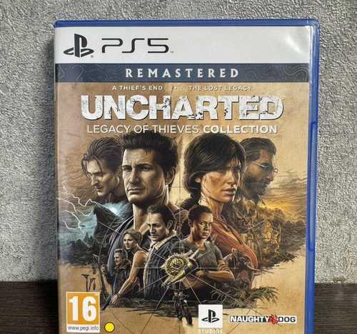 Uncharted 4 Наследие воров. Коллекция PS5