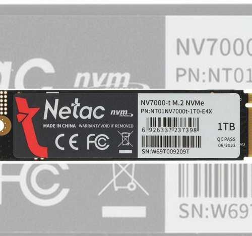 Твердотельный накопитель (SSD) Netac NT01NV7000T-1