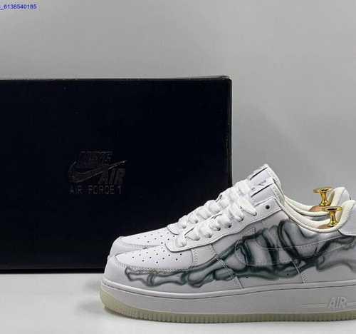 Кроссовки Nike Air Force 1 Low Skeleton White (Арт