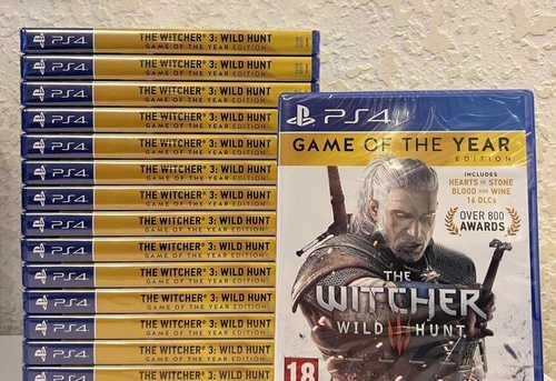 Игра The Witcher 3 Ведьмак PS4 (новый диск)