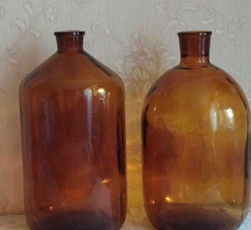 Бутыль стеклянная 5 литров СССР