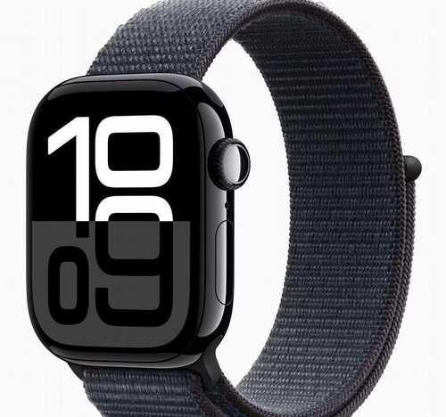 Смарт часы apple watch series 10 46mm jet black