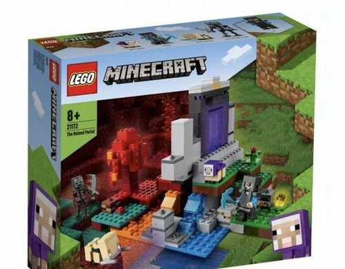 Lego Minecraft 21172 Разрушенный портал