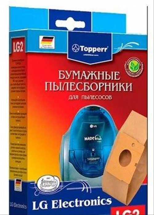 Одноразовые пылесборники для пылесосов LG Topper