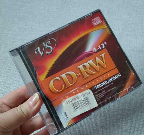 Упаковка дисков CD-RW