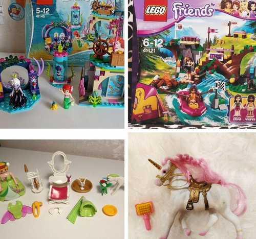 10 фото Lego friends Ариэль, Playmobil, куклы