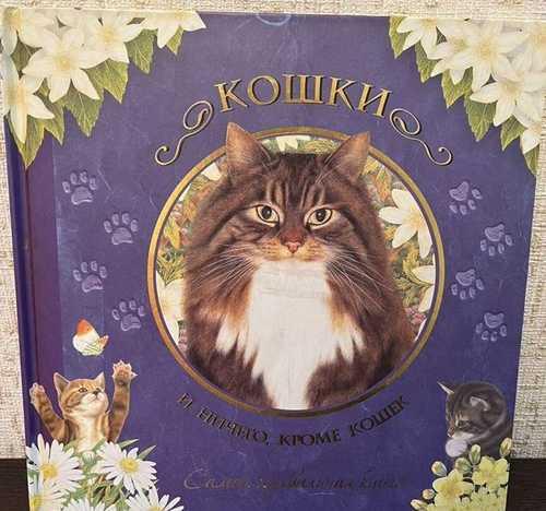 Книга детская Кошки и развивающие игры