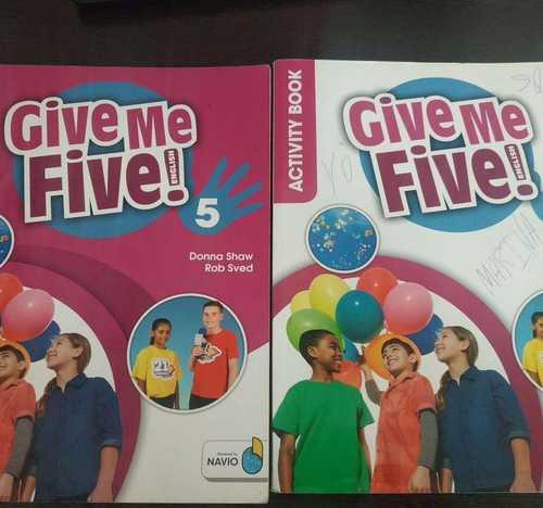 Учебники английского Give Me Five5