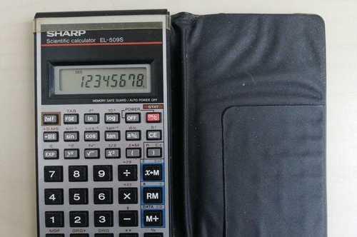 Научный (инженерный) калькулятор Sharp EL-509S