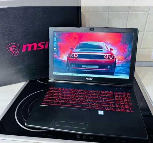 MSI Игровой i5-7300HQ/GTX 1050/16Gb/FHD IPs/SSD512