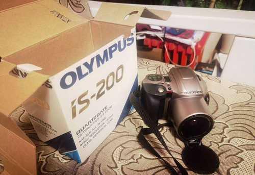 Olympus is-200 плёночный фотоаппарат
