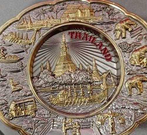 Тарелка сувенирная Тайланд