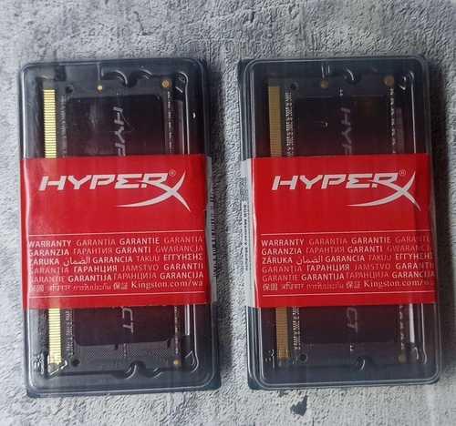 Sodimm 8Gb DDR3L Kingston HyperX 1600Mhz