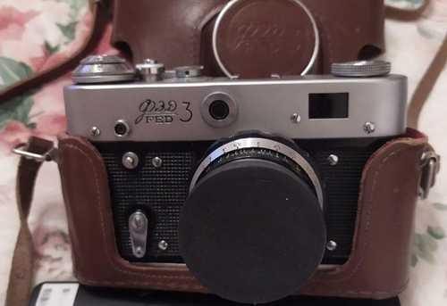Плёночный фотоаппарат фэд 3 СССР