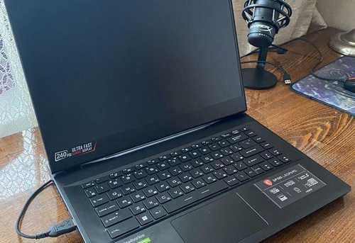 Игровой ноутбук MSI c rtx 3080