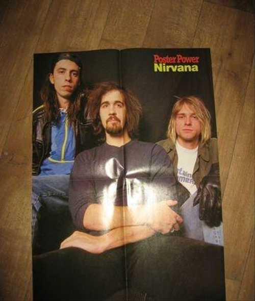 Плакаты Kurt Cobain Nirvana