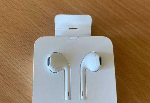 Наушники apple earpods lightning новые