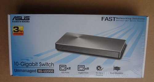 Сетевой коммутатор Asus XG-U2008 10Gbit