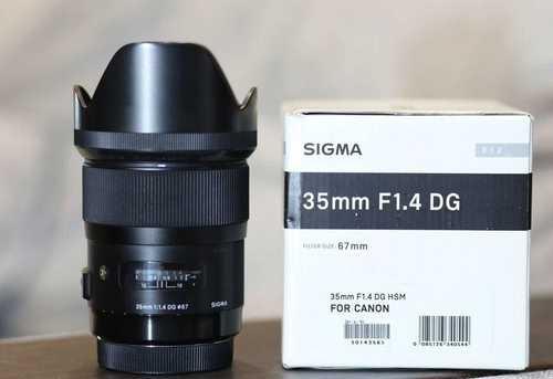 Sigma Art 35mm f/1.4
