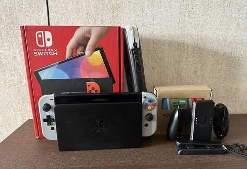 Nintendo Switch oled прошитый hwfly