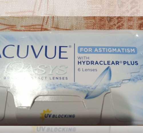 Линзы контактные acuvue oasys двухнедельные