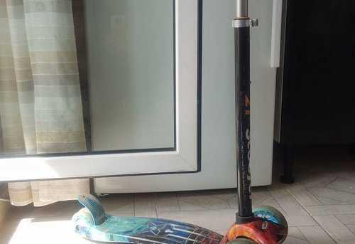 Самокат трехколесный scooter детский 3-5 лет