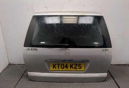 Подсветка номера Mercedes ML W163, 2004