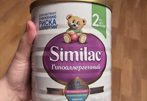 Детская смесь similac гипоаллергенный 2