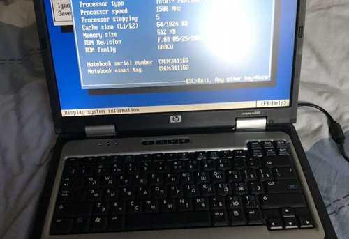 Ноутбук 15" HP Compaq NX6110, 40 ГБ, Celeron M-370, Intel GMA 900