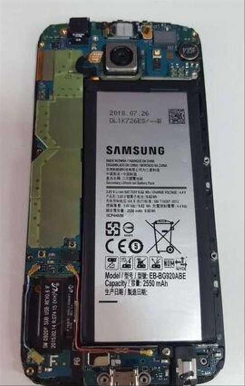 Плата Samsung S6 32gb