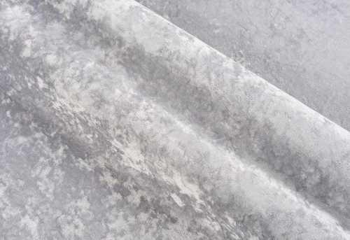 Серебро Мебельная ткань Велюр Плюш Сrush-эффект