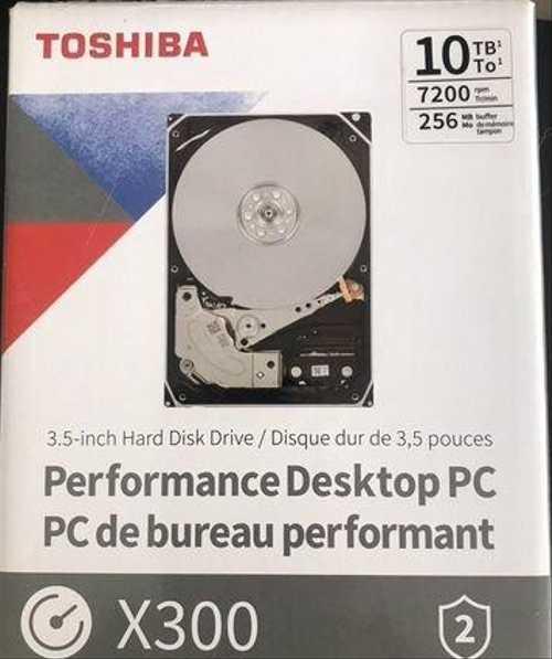 Жесткий диск Toshiba x300 10Tb