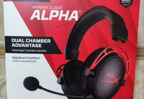 Игровые наушники HyperX Cloud Alpha